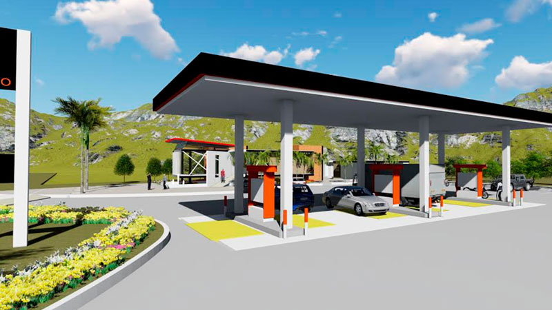 Diseño De Estaciones De Servicio Estaciones De Servicio Arquicons